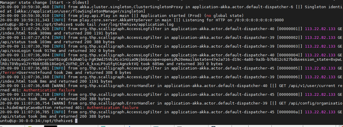 [Bug] Cannot config o-auth 2 in thehive4 · Issue #1521 · TheHive-Project/TheHive · GitHub