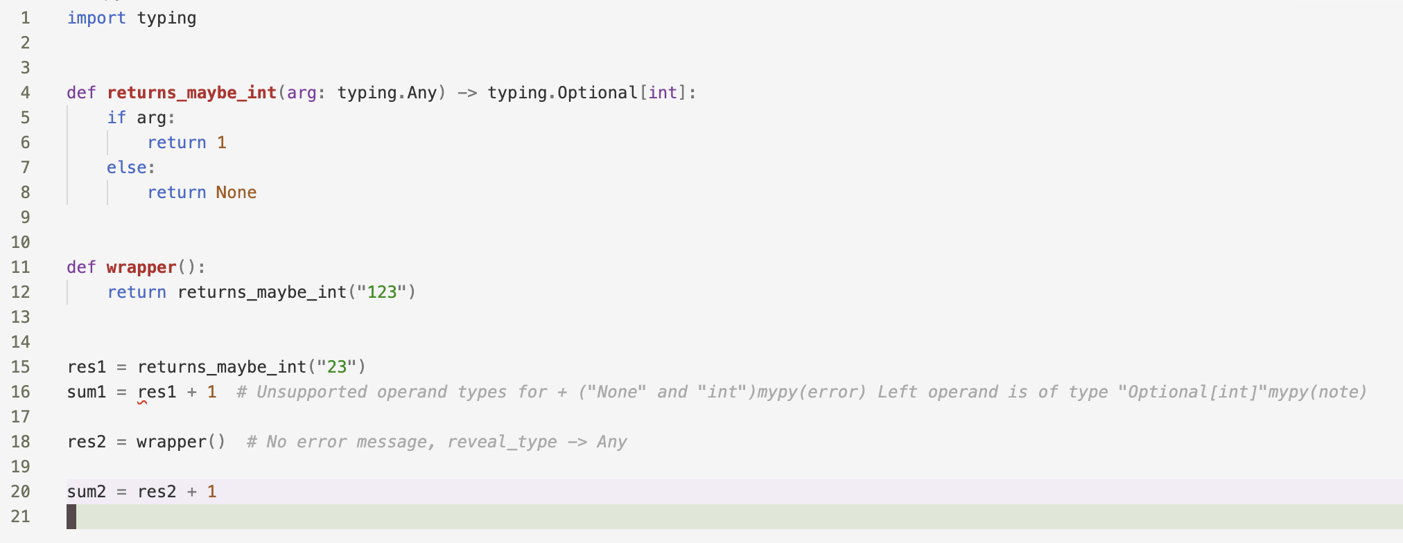 python/typing - Gitter