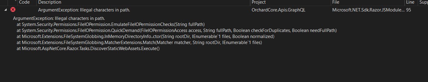 Review .vsconfig file · Issue #11176 · OrchardCMS/OrchardCore · GitHub