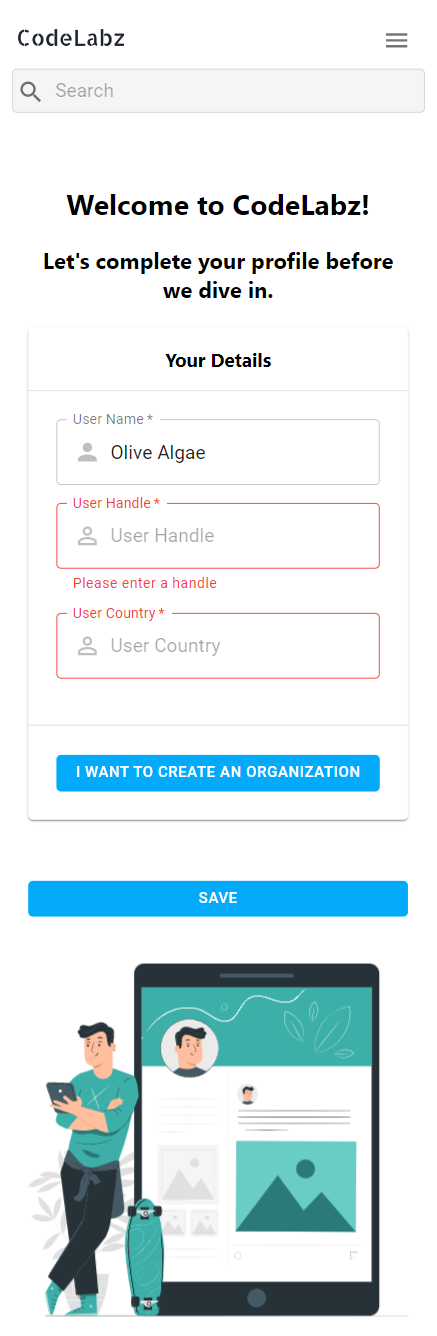 PNG is visible on small screen · Issue #578 · scorelab/Codelabz · GitHub