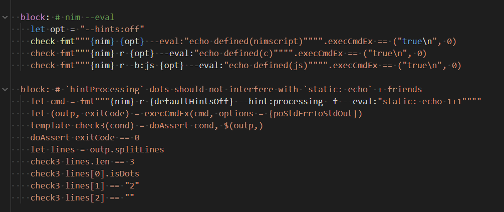 Strformat Not Highlighted Correct In Some Cases · Issue 115 · Pragmagic Vscode Nim · Github