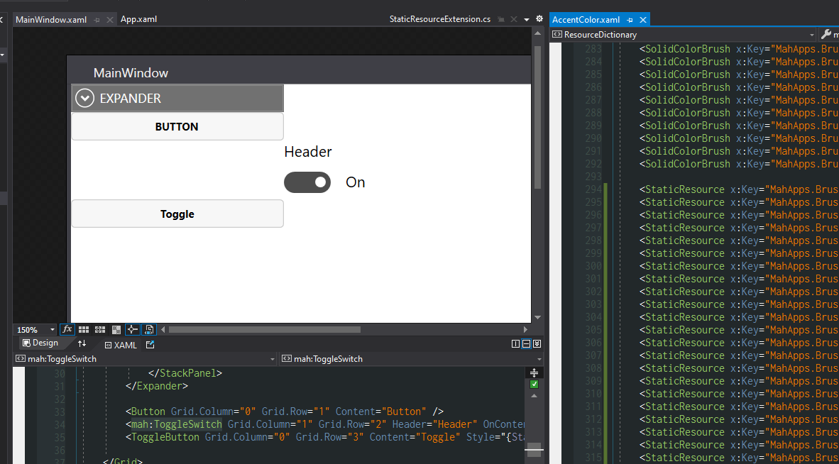 MahApps/MahApps.Metro - Gitter