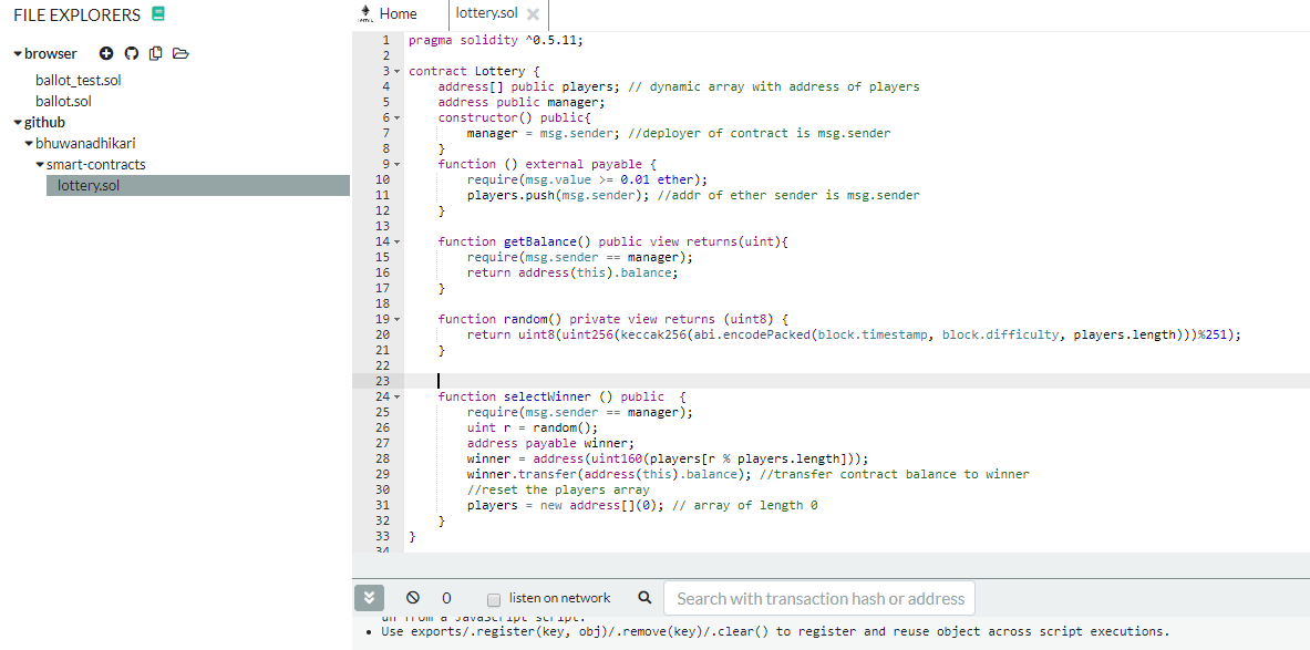 ethereum/remix - Gitter
