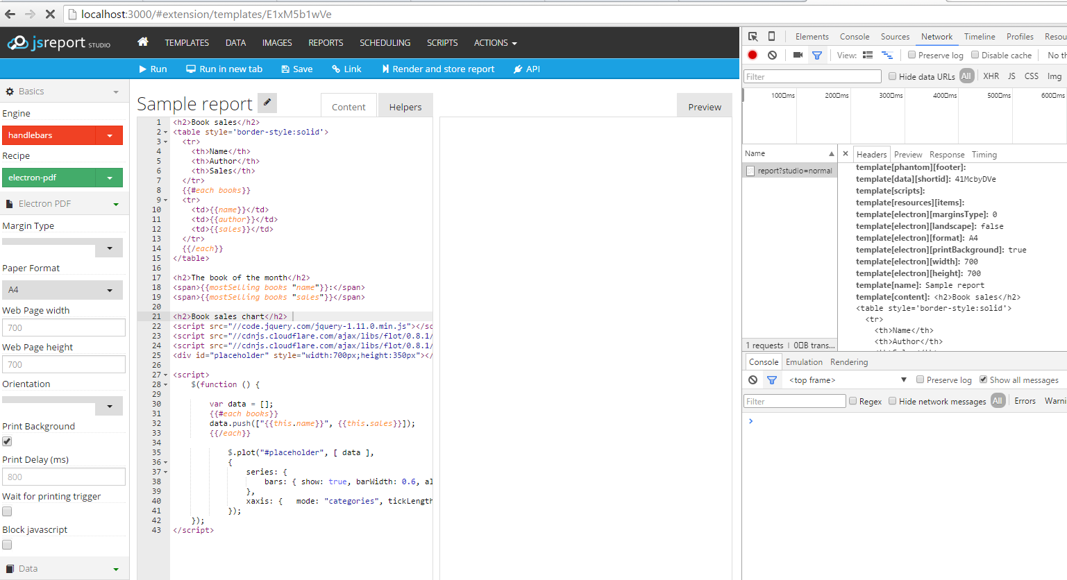 jsreport/jsreport - Gitter