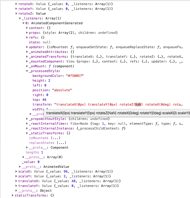 [WEB] Animate RotateZ is not possible on web platform · Issue #1000 · microsoft/reactxp · GitHub