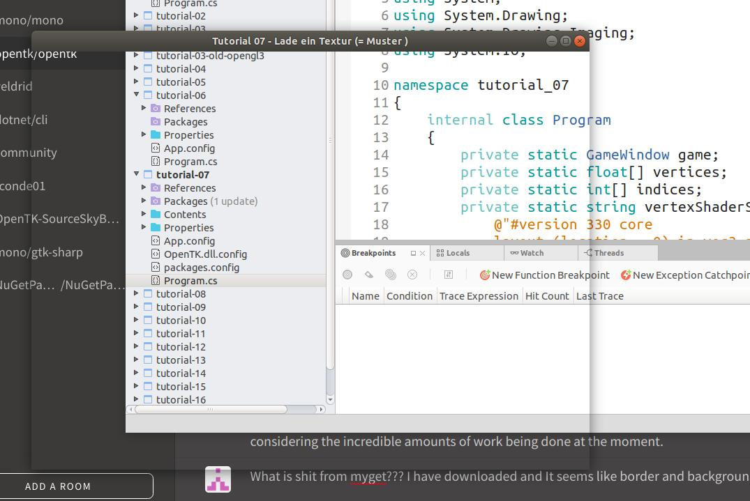 opentk/opentk - Gitter
