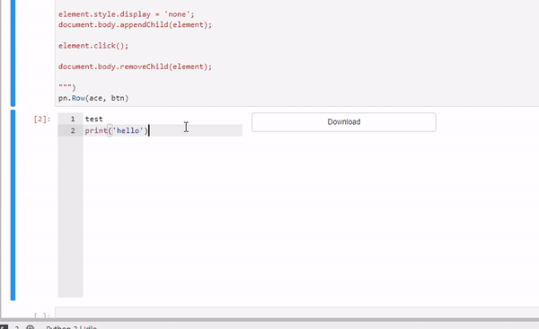 Downloadable DataFrame · Issue #839 · holoviz/panel · GitHub